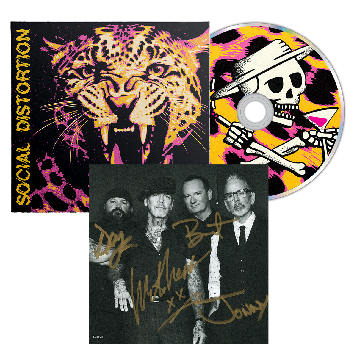 Born to Kill - Signed CD - Social Distortion